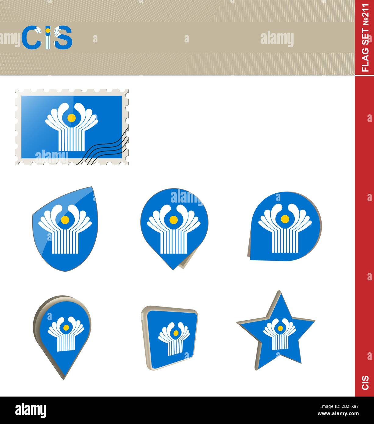 Cis map hi-res stock photography and images - Alamy