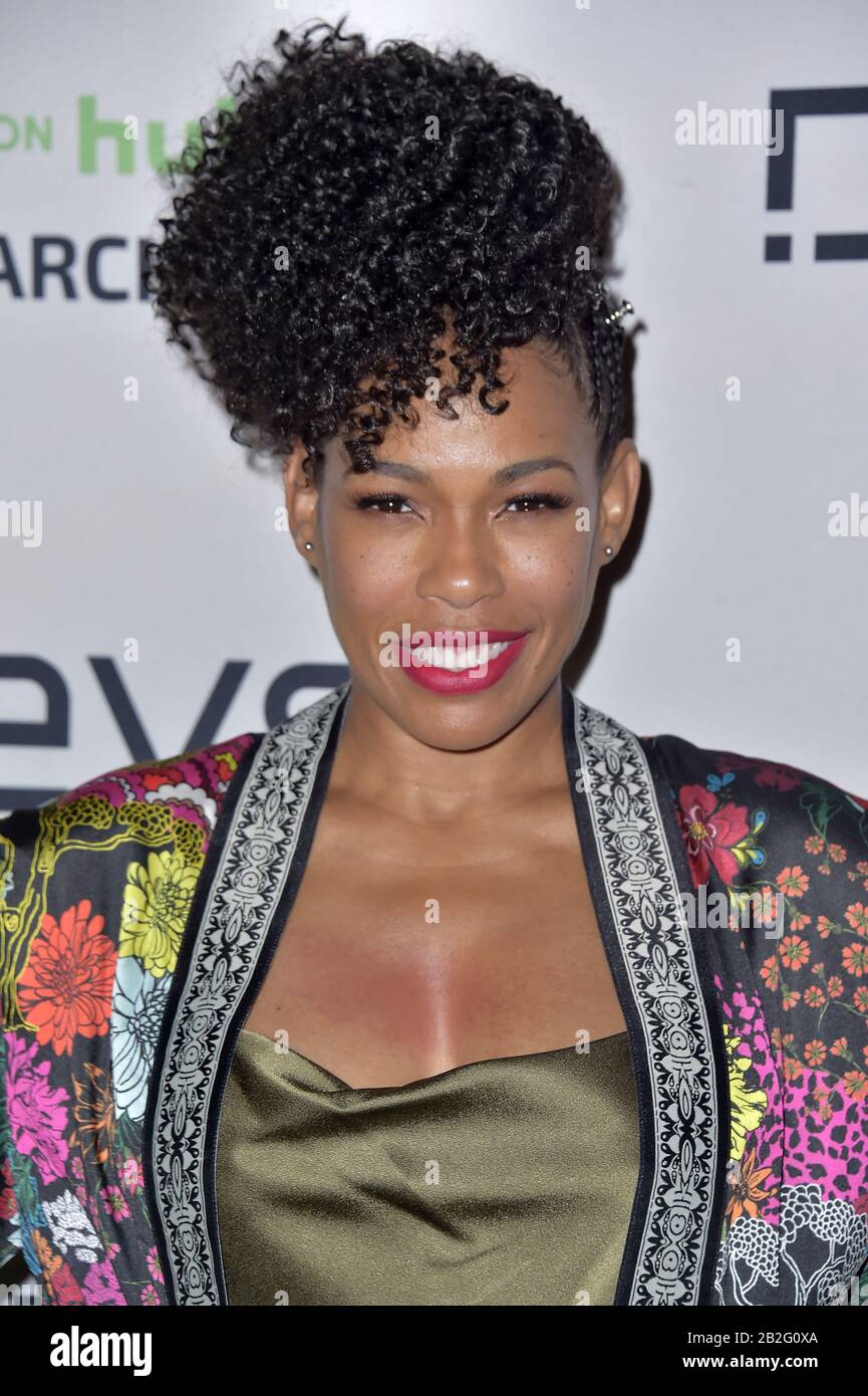 Hollywood, Ca. 2nd Mar, 2020. Angela Lewis, at the Premiere Of FX's ...