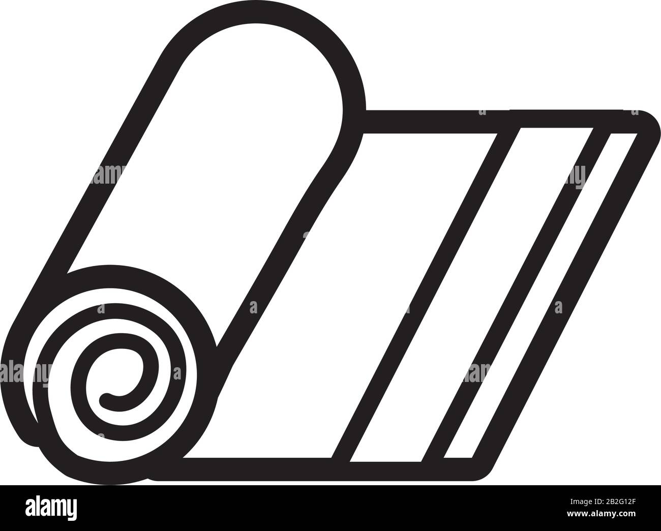 pad mat spa line style Stock Vector Image & Art - Alamy