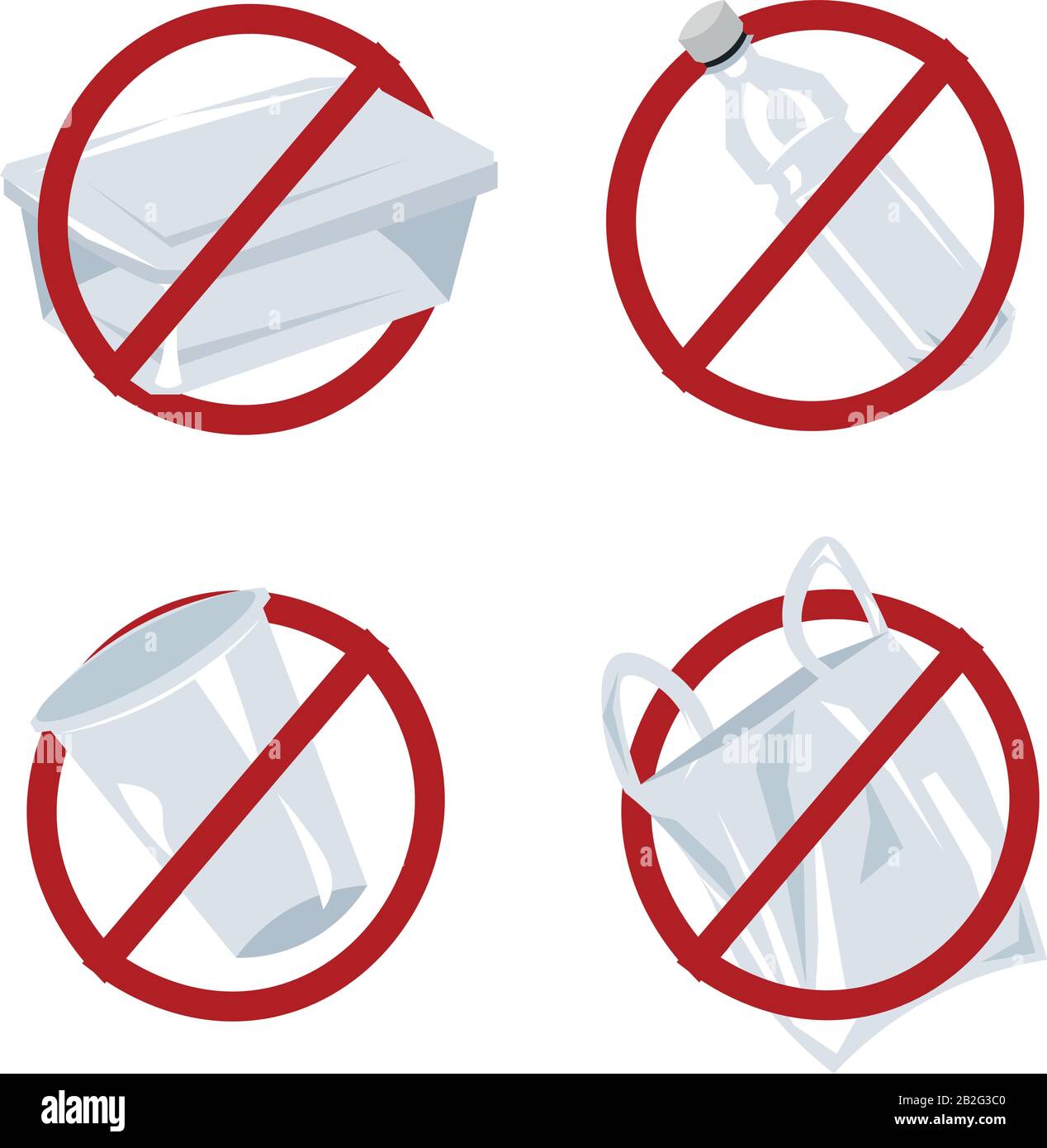 No Plastic Containers
