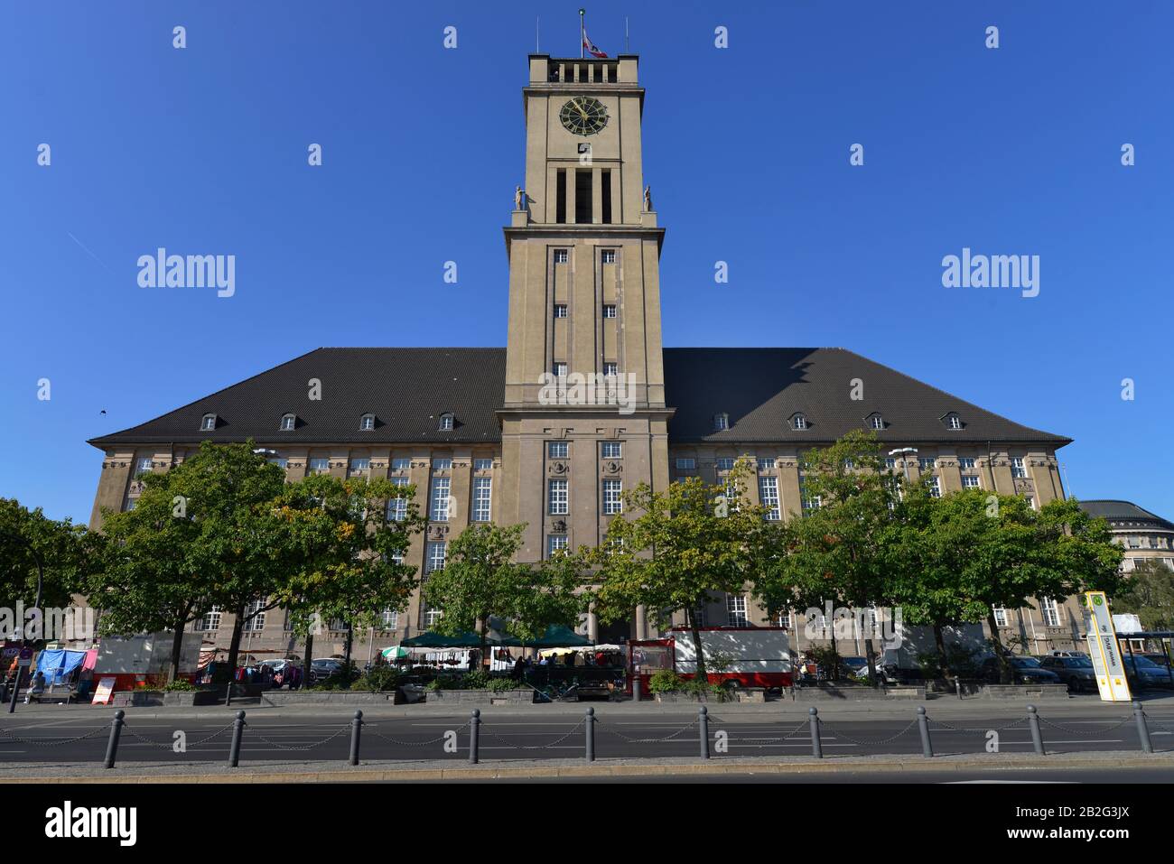 Rathaus Schoeneberg, John-F.-Kennedy-Platz, Schoeneberg, Berlin ...