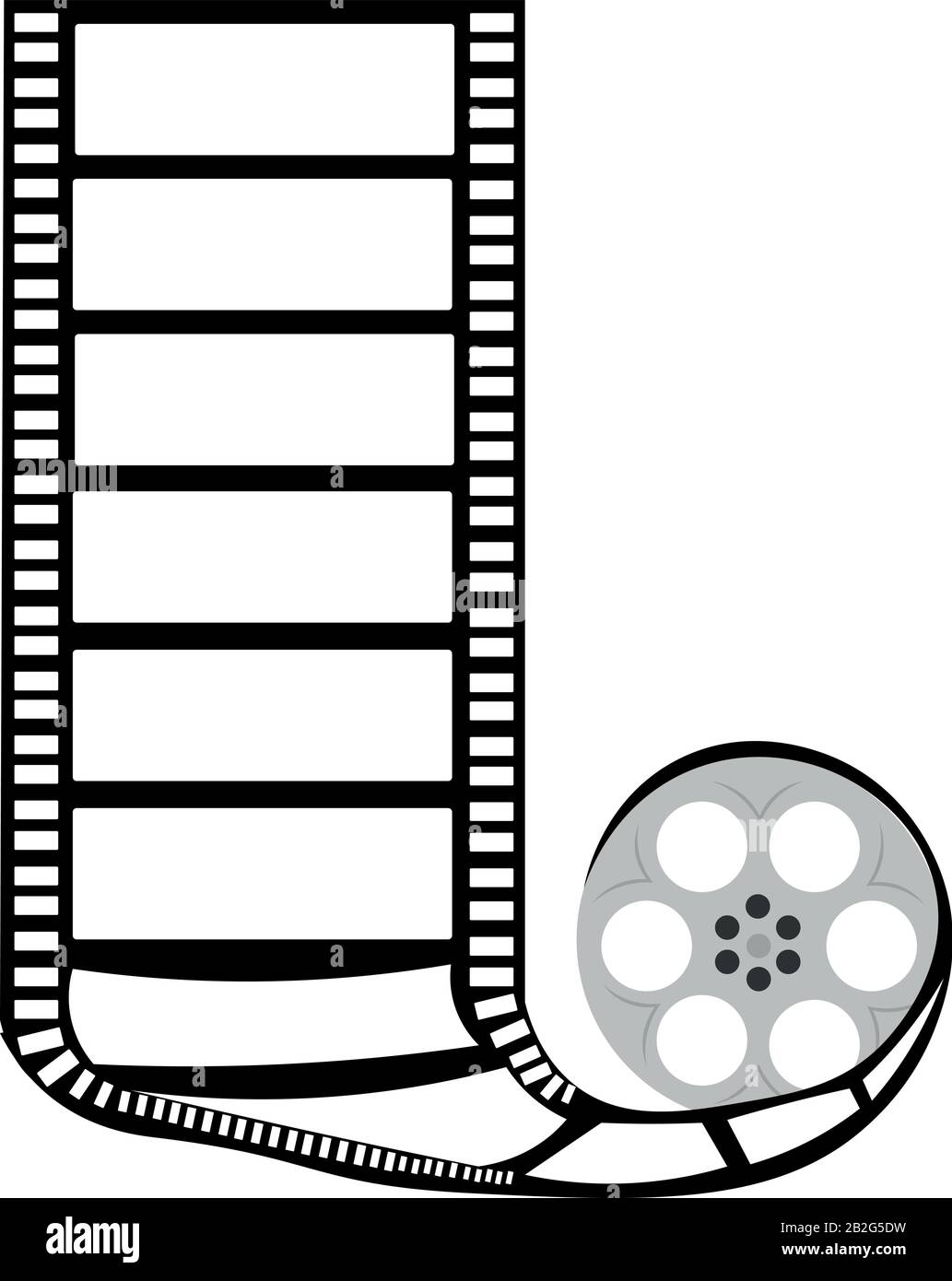 Film tape. Element for design. Cinema, photos, creativity Stock Vector ...