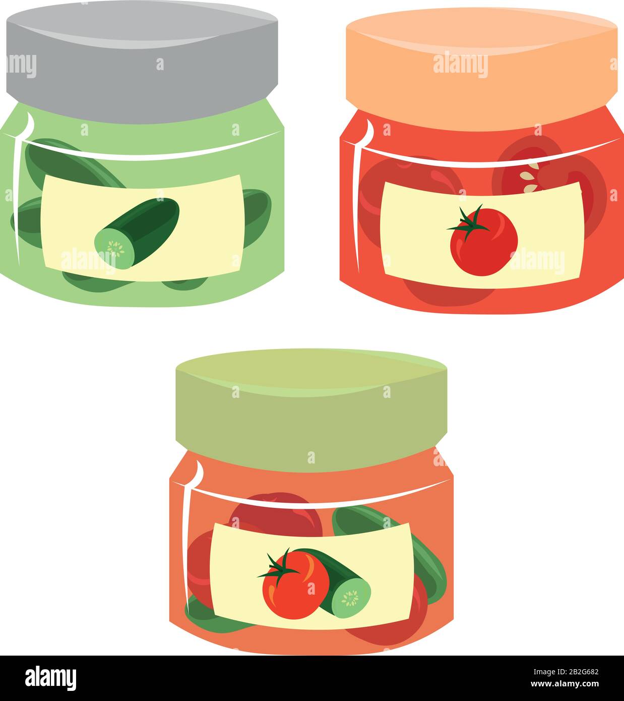 Canning salt Stock Vector Images - Alamy