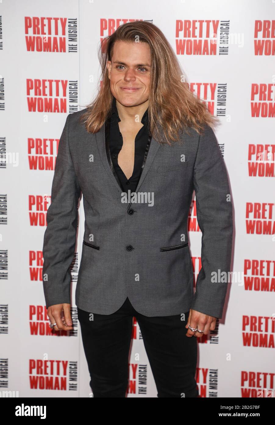 Giovanni Spano attends the Press Night for Pretty Woman: The Musical at ...
