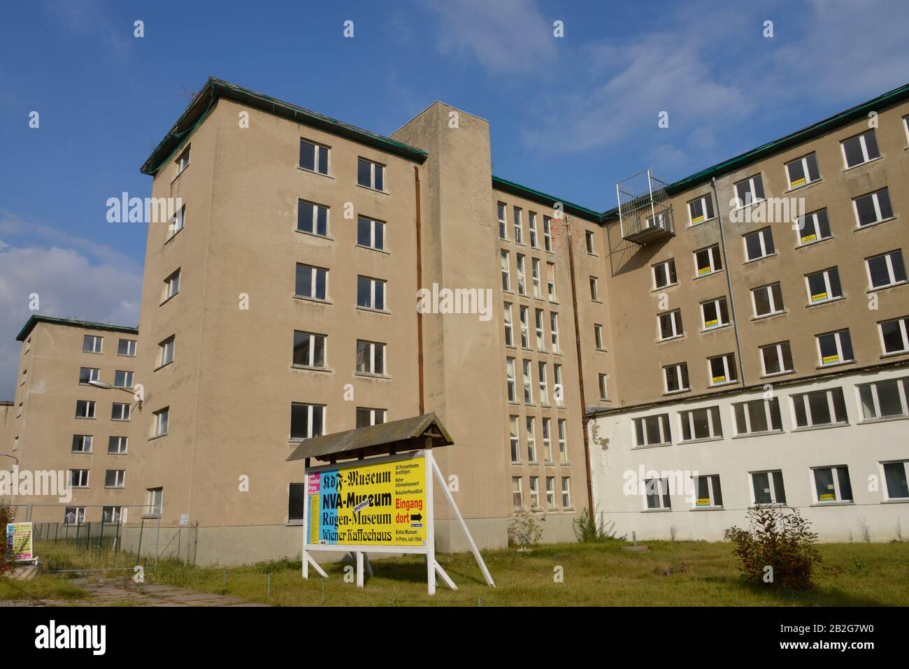 KdF-Seebad, Prora, Binz, Ruegen, Mecklenburg-Vorpommern, Deutschland ...