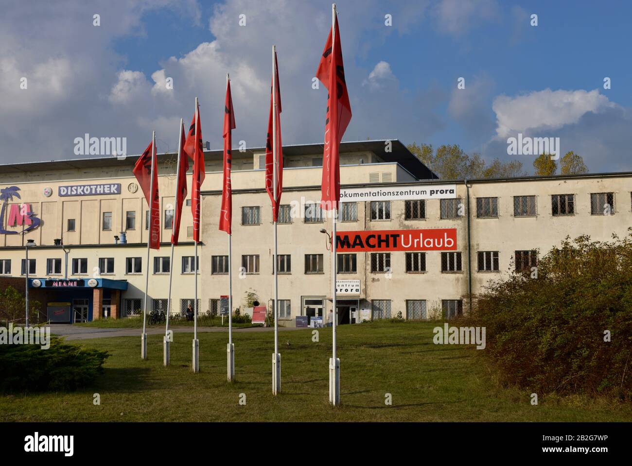 Dokumentationszentrum, KdF-Seebad, Prora, Binz, Ruegen, Mecklenburg ...
