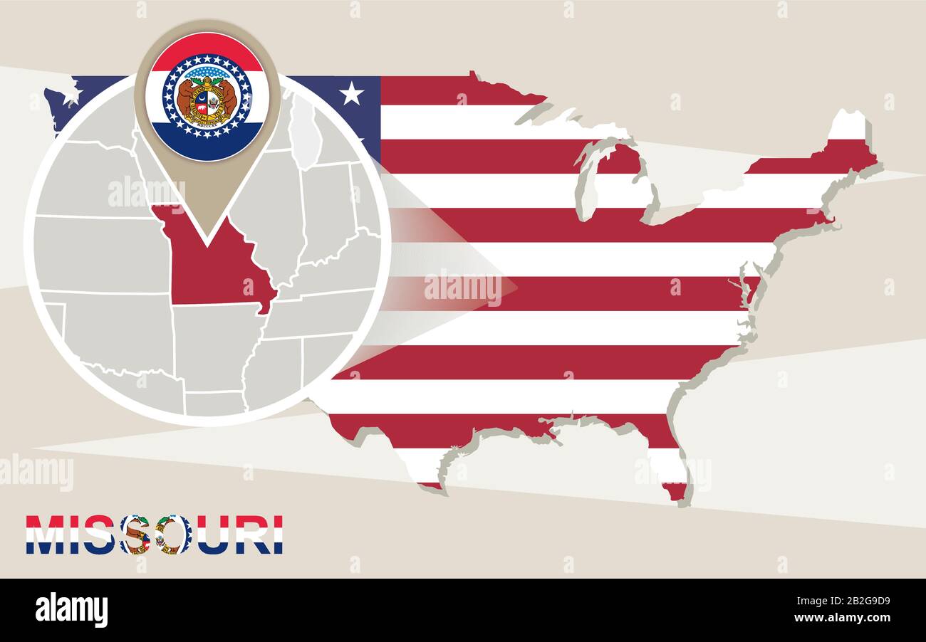 Missourian vector vectors hi-res stock photography and images - Alamy
