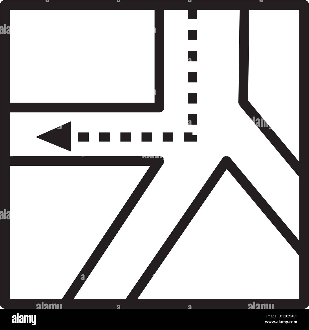 City guide line Black and White Stock Photos & Images - Alamy