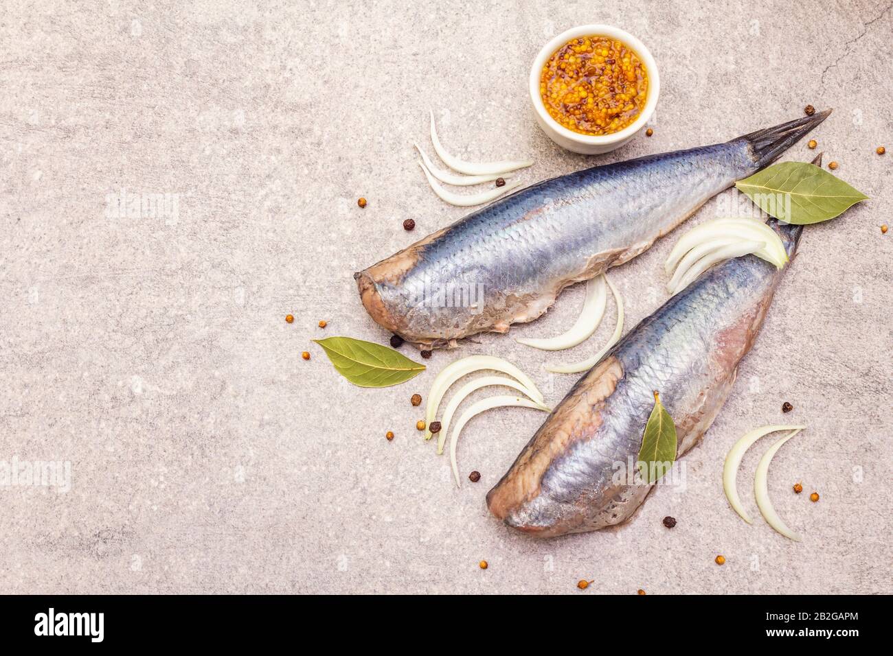 Traditional Norwegian herring "Matias Queen", whole carcasses ...