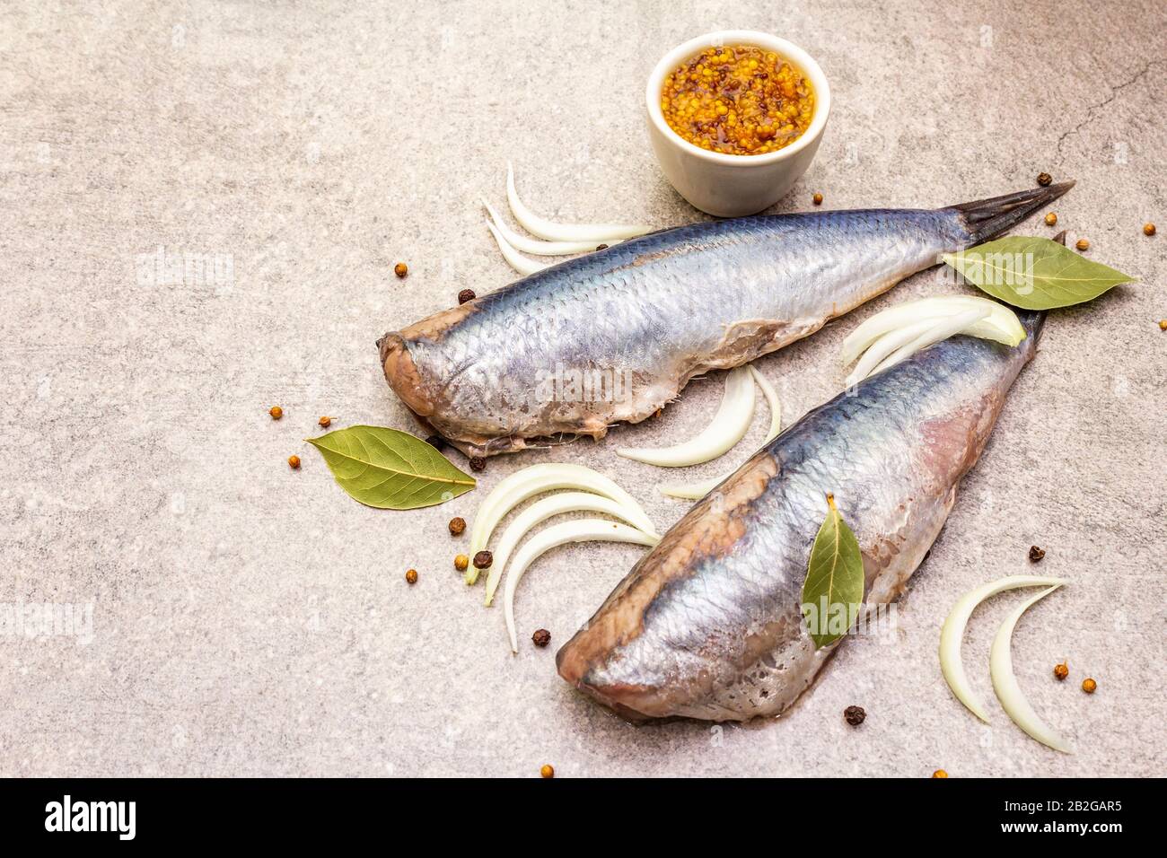 Traditional Norwegian herring "Matias Queen", whole carcasses ...