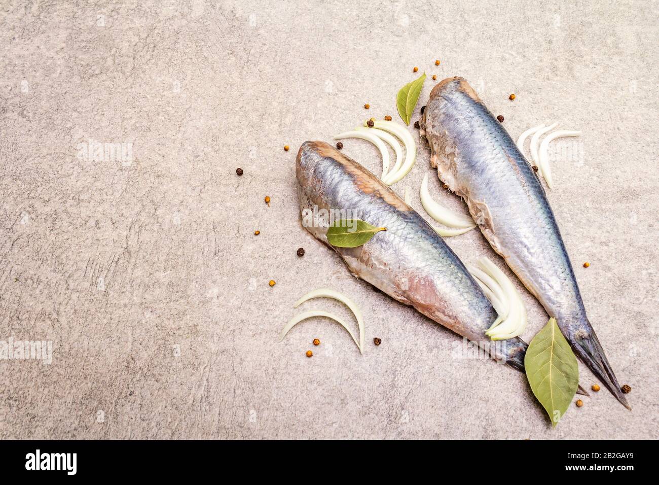 Traditional Norwegian herring "Matias Queen", whole carcasses ...