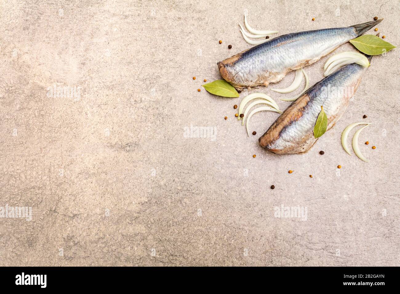 Traditional Norwegian herring "Matias Queen", whole carcasses ...