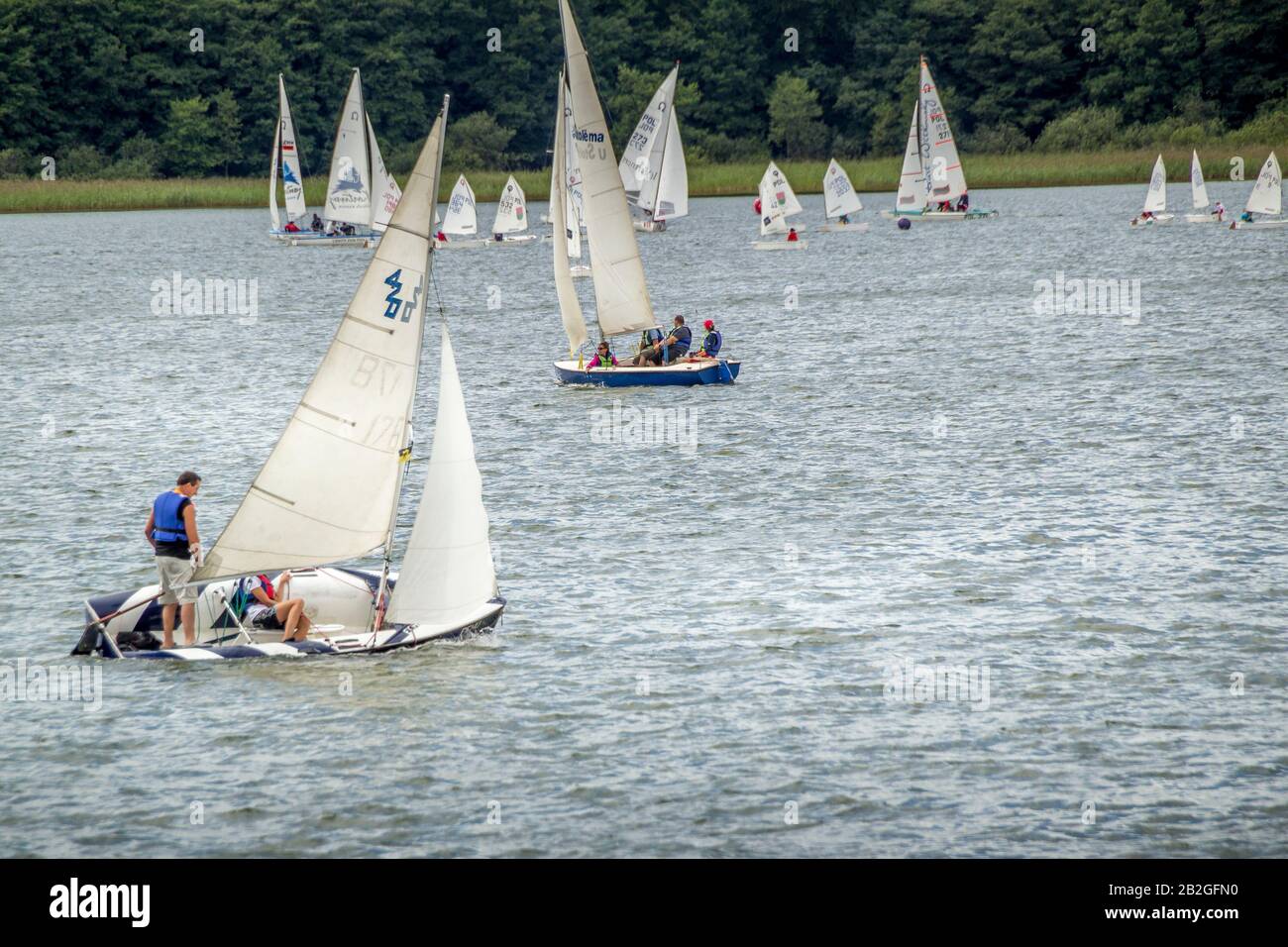 Optimist boat hi-res stock photography and images - Alamy
