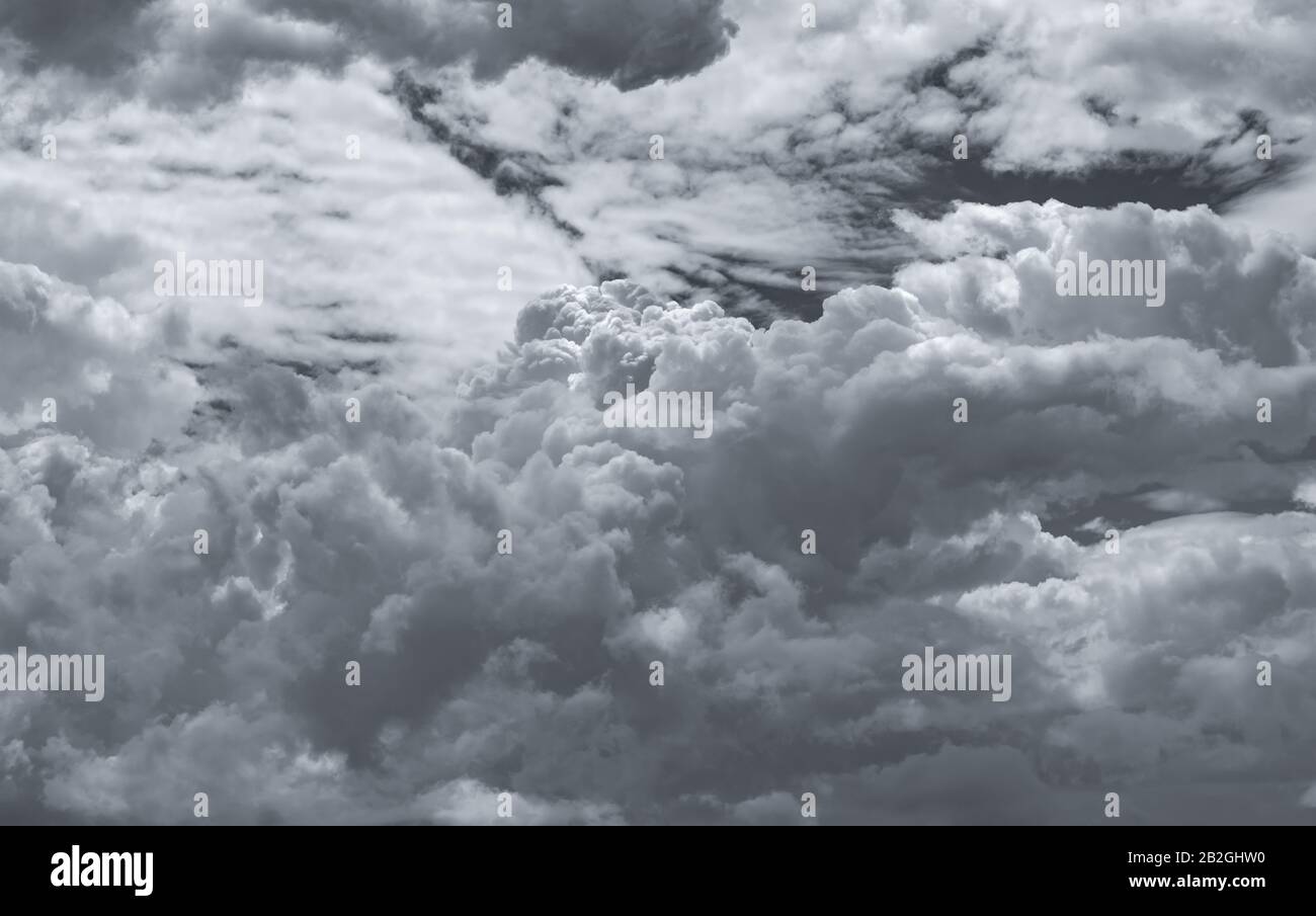 Dark dramatic sky and clouds. Background for death and sad concept ...