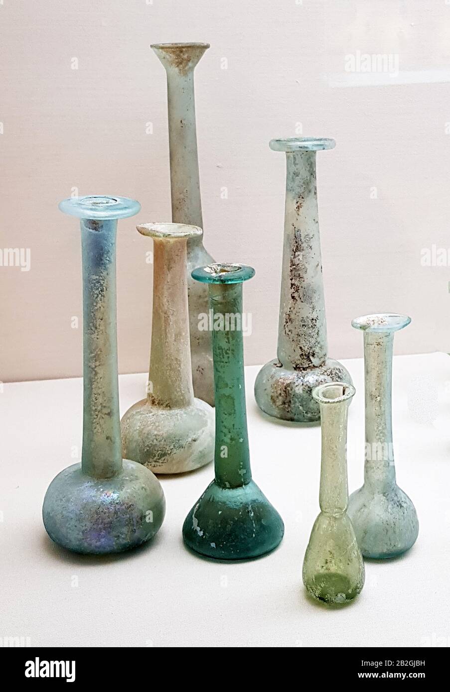 Early glass vessels hi-res stock photography and images - Alamy