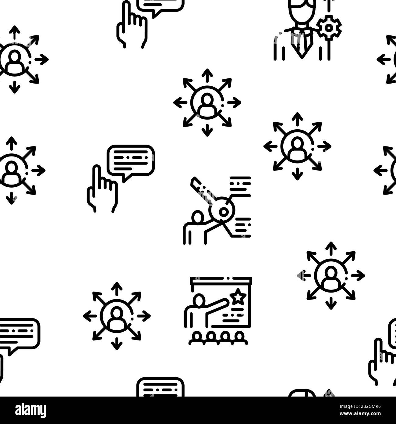 Sme Business Company Seamless Pattern Vector Stock Vector Image & Art ...