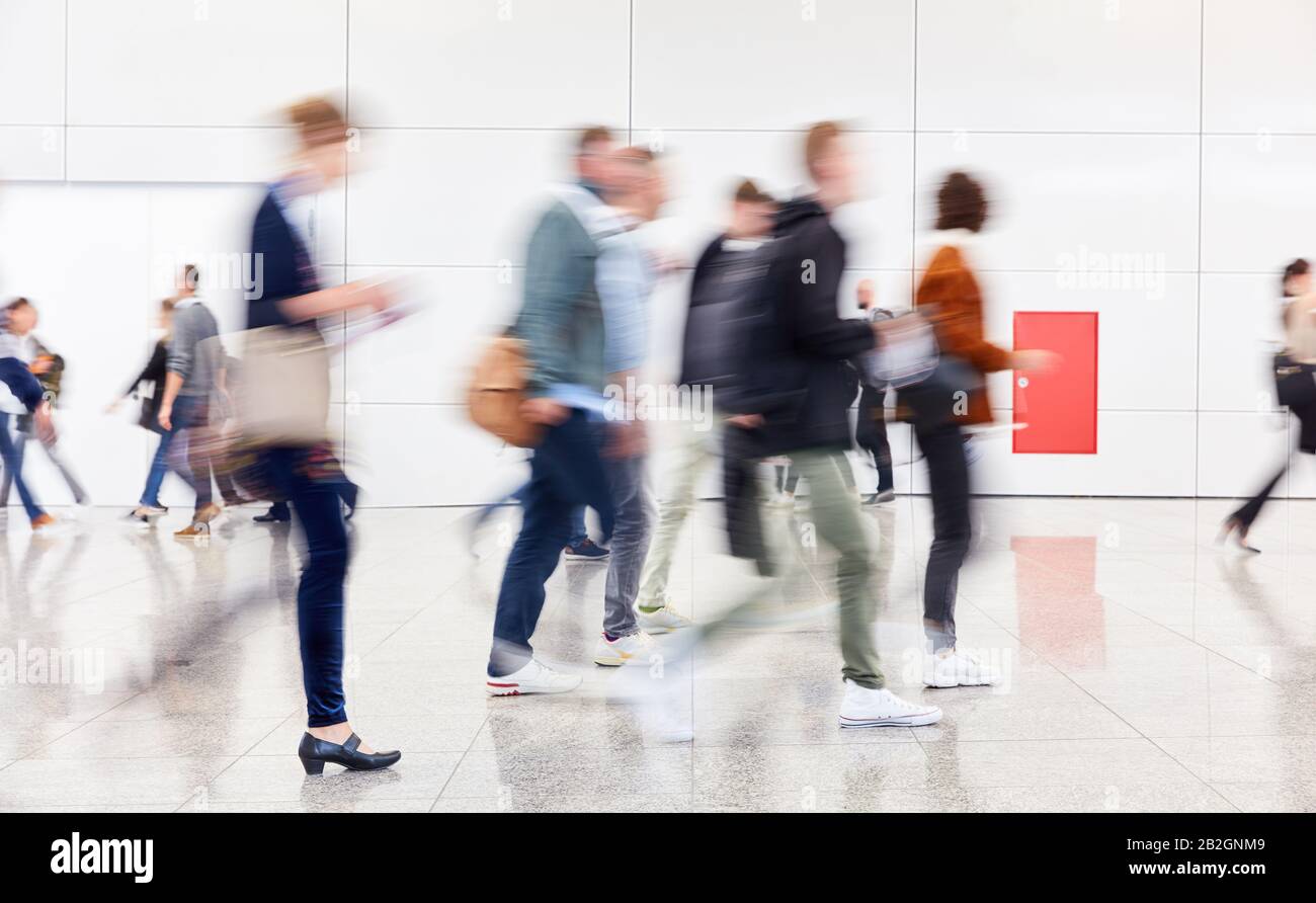 Great anonymous group of people traveling at the airport Stock Photo ...