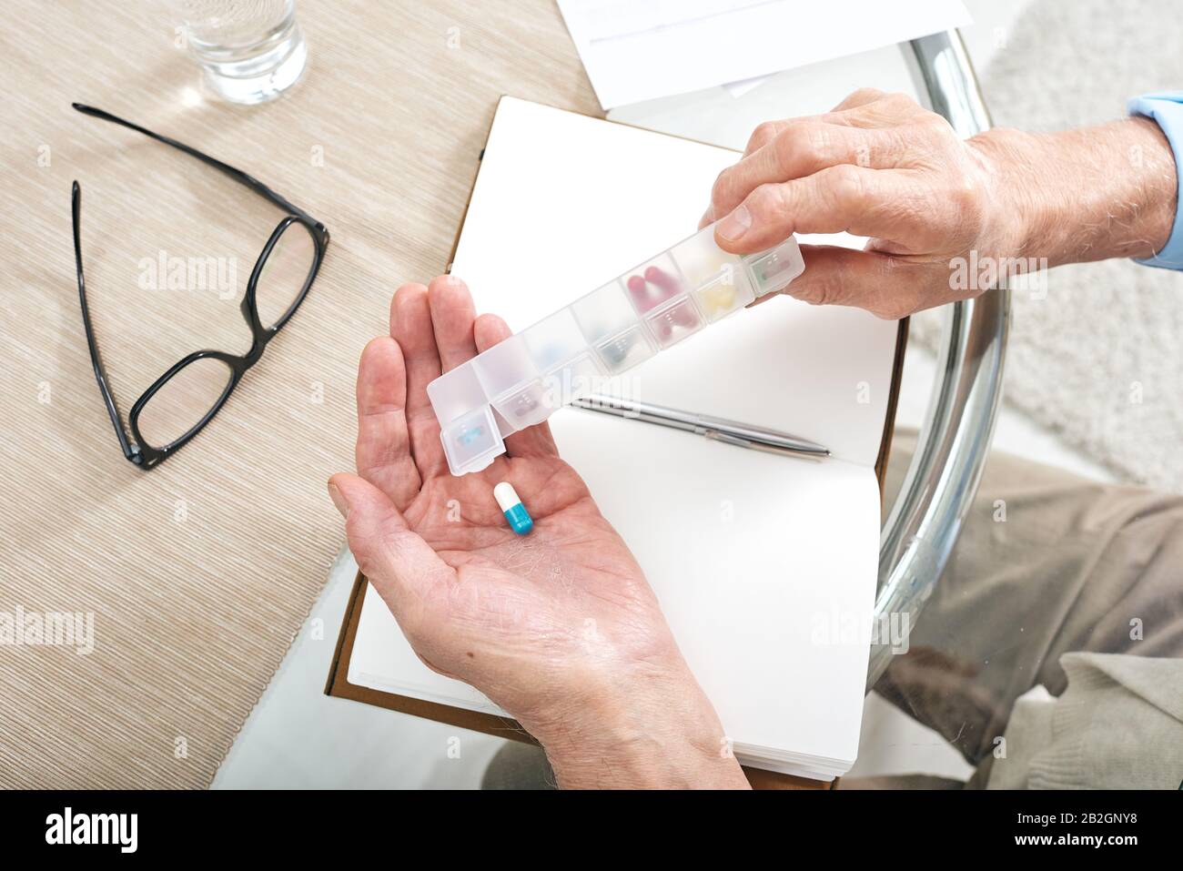 Taking capsule hi-res stock photography and images - Alamy