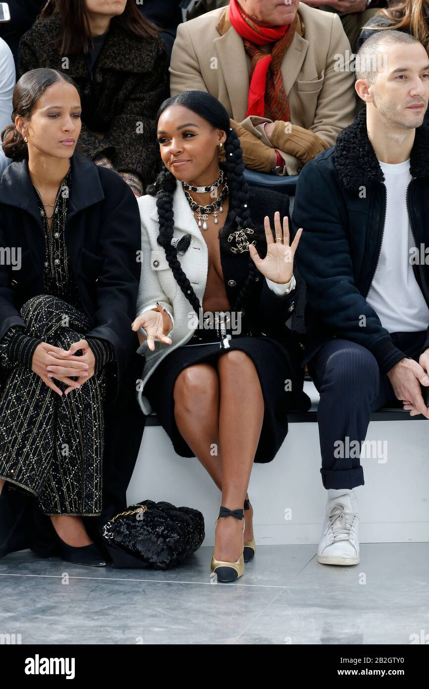 Paris, France. 03rd Mar, 2020. Janelle Monáe Robinson, American singer ...