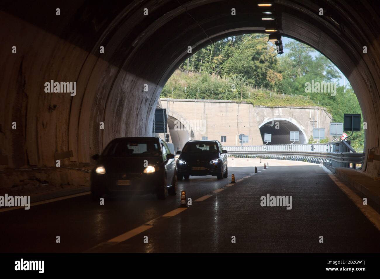 Autostrada A1 Milano-Napoli called Autostrada del Sole in Tuscany ...