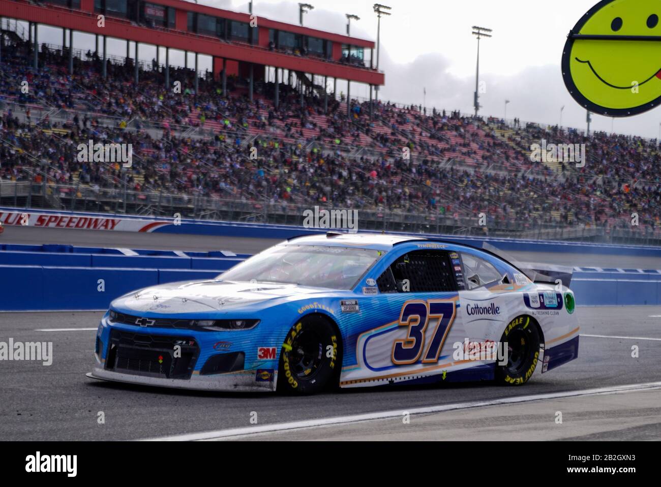 NASCAR Cup Series driver Chris Buescher (37) during the NASCAR Auto ...