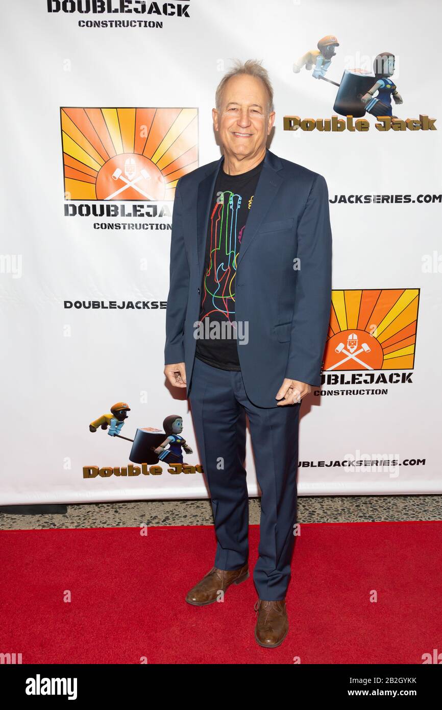 Los Angeles, USA. March 2, 2020. Producer David Stern attends the red ...