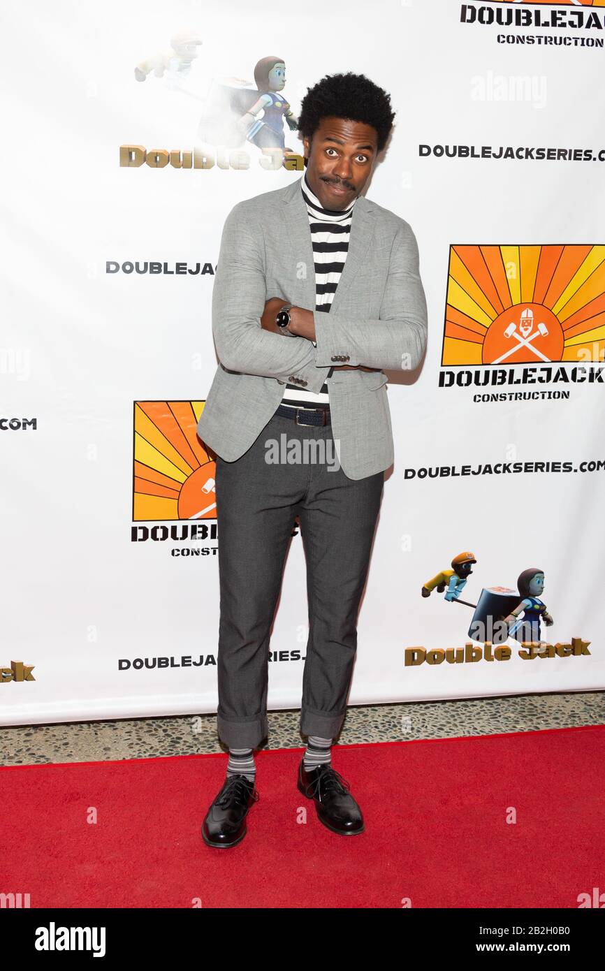 Los Angeles, USA. March 2, 2020. Willie Macc attends the red carpet ...