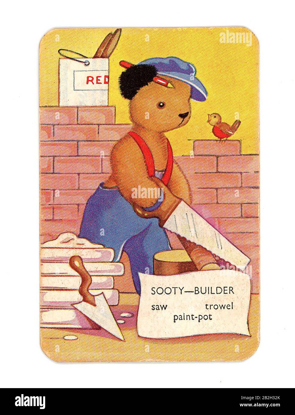 Sooty - Happy Families. Children's card game (1957 - 1964 Stock Photo ...