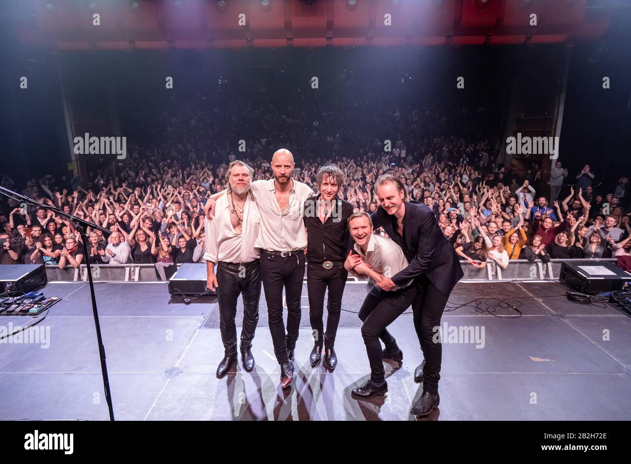 Bergen, Norway. 23rd, November 2019. The Norwegian rock band Madrugada ...