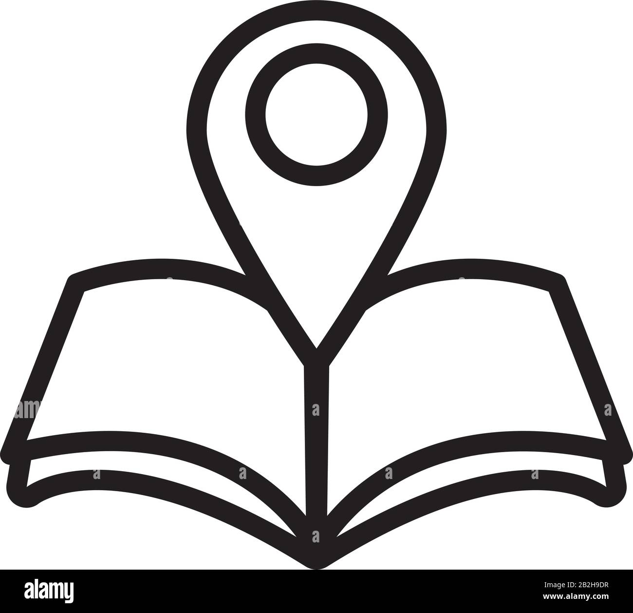 Guide map book Black and White Stock Photos & Images - Alamy