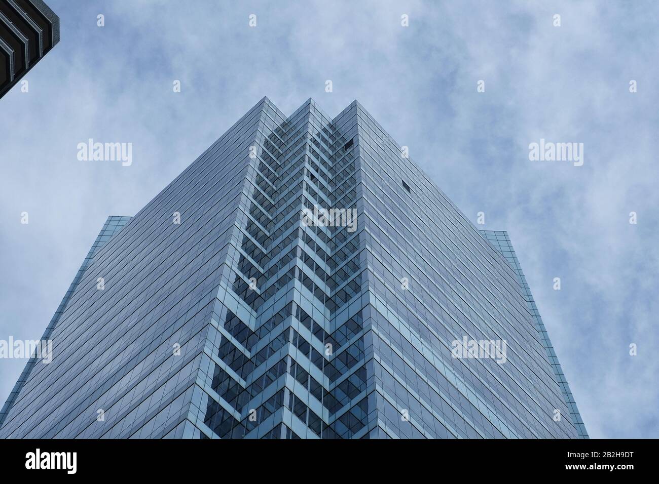 Glass tower hi-rise office block facade in the Sydney, CBD Stock Photo ...