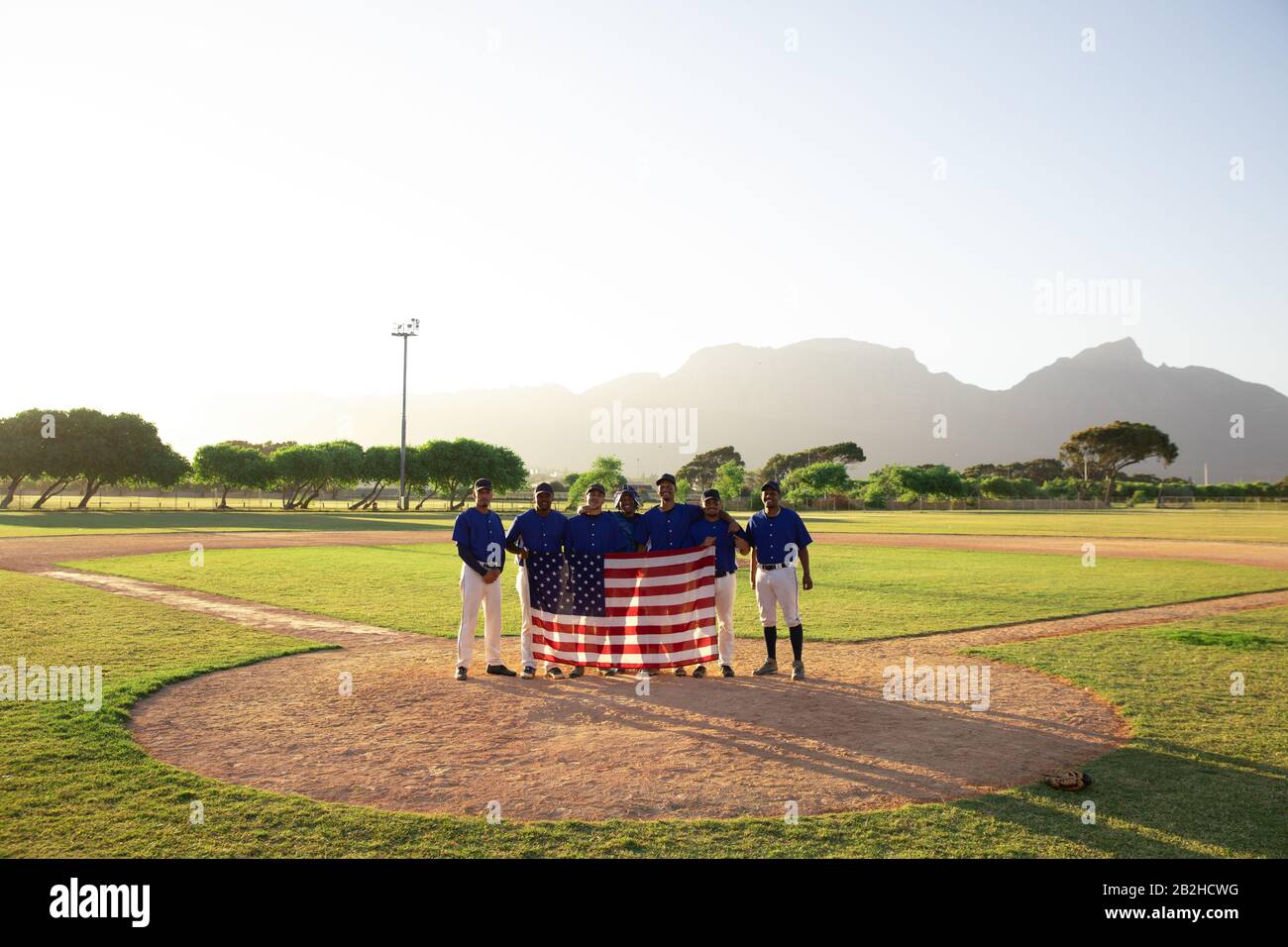 American flag star field hi-res stock photography and images - Alamy