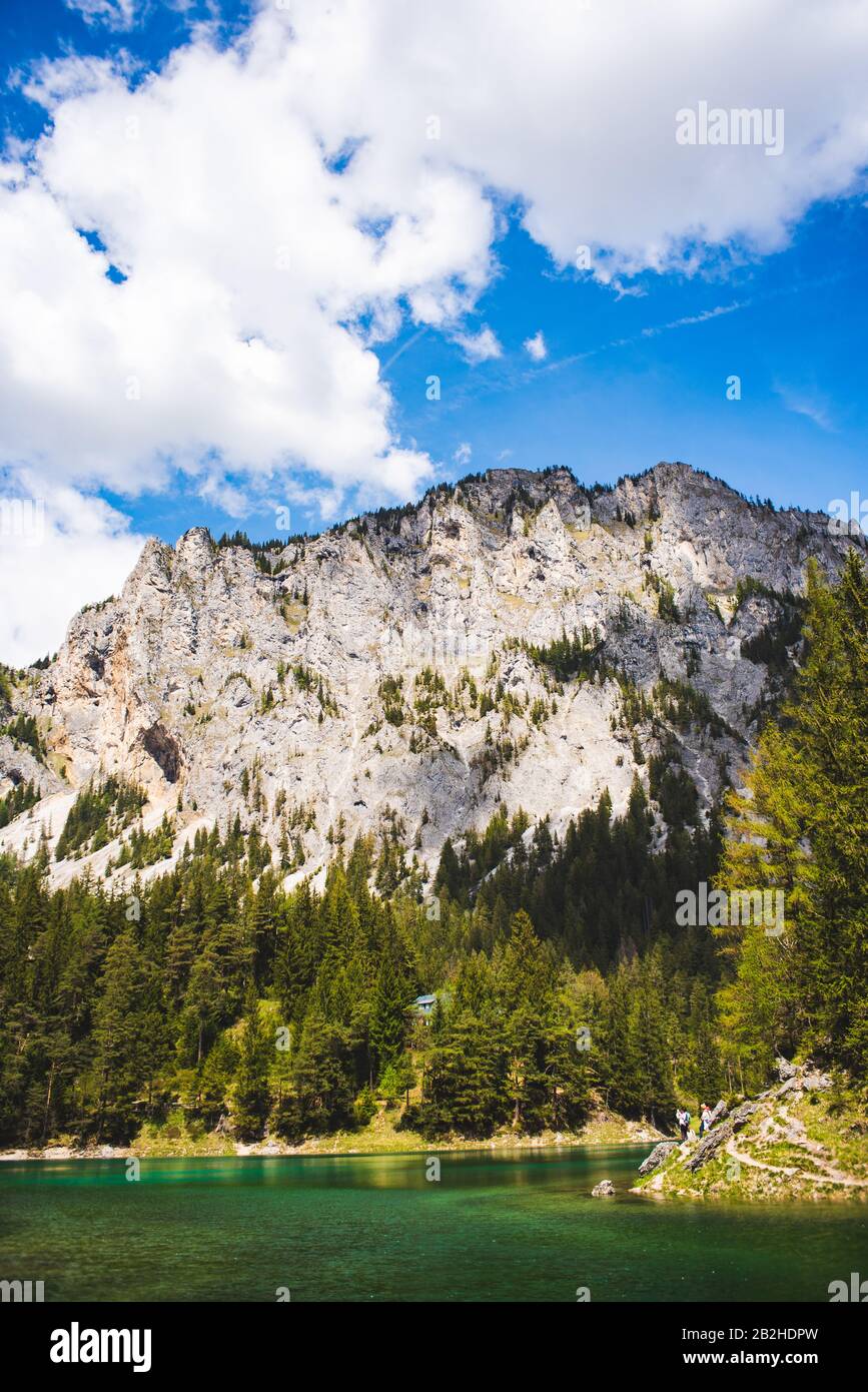 Green Lake landscape in Styria, Austria. Gruner See place to visit ...