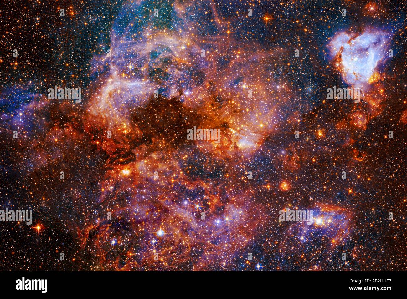 Awesome space background. Elements of this image furnished by NASA ...