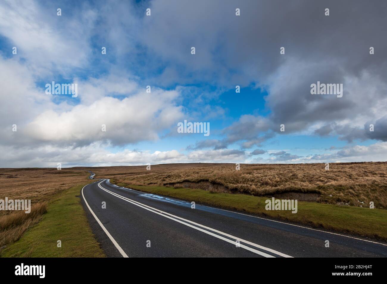Driving in the welsh mountains hi-res stock photography and images - Alamy