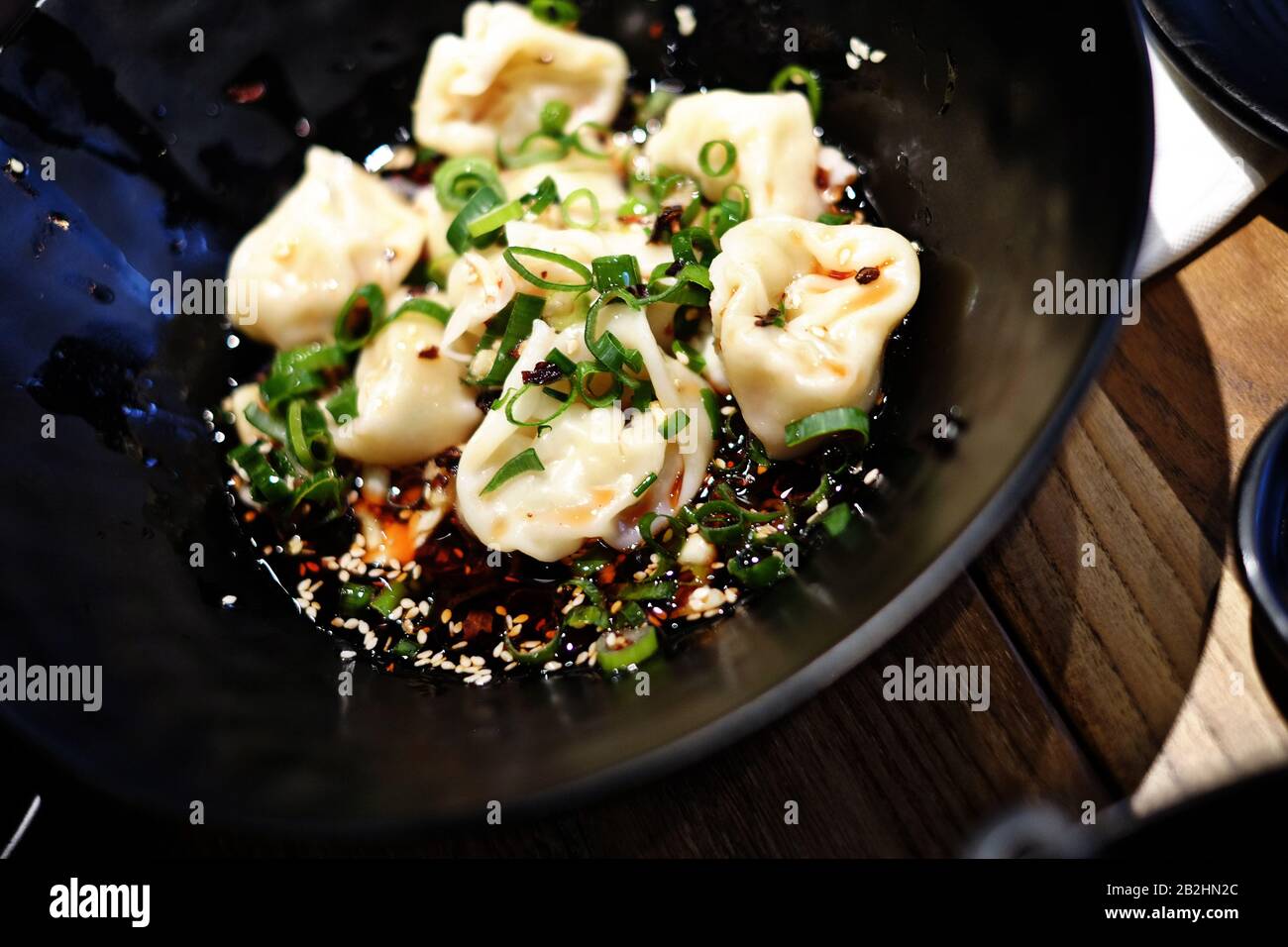 Chinese wonton noodles hi-res stock photography and images - Alamy