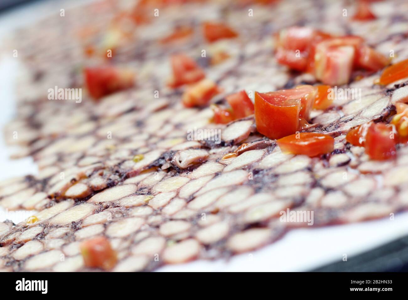 Snacks and tasty morsels in a buffet Stock Photo - Alamy