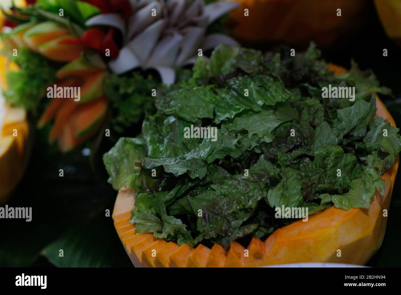 Snacks and tasty morsels in a buffet Stock Photo - Alamy