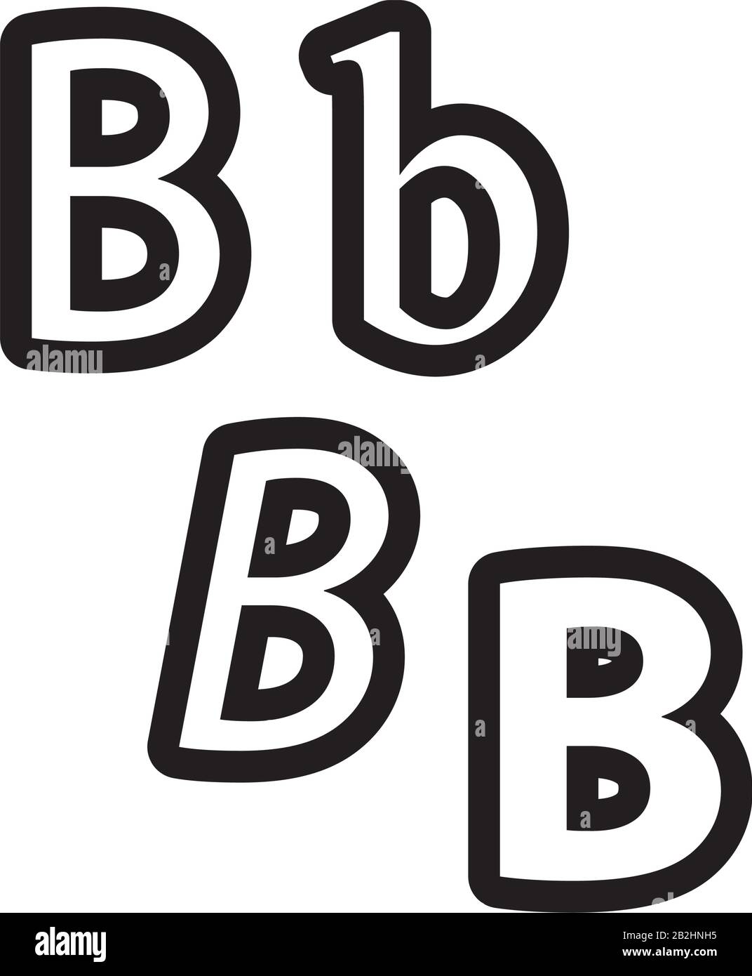 text symbol designer line style icon Stock Vector Image & Art - Alamy