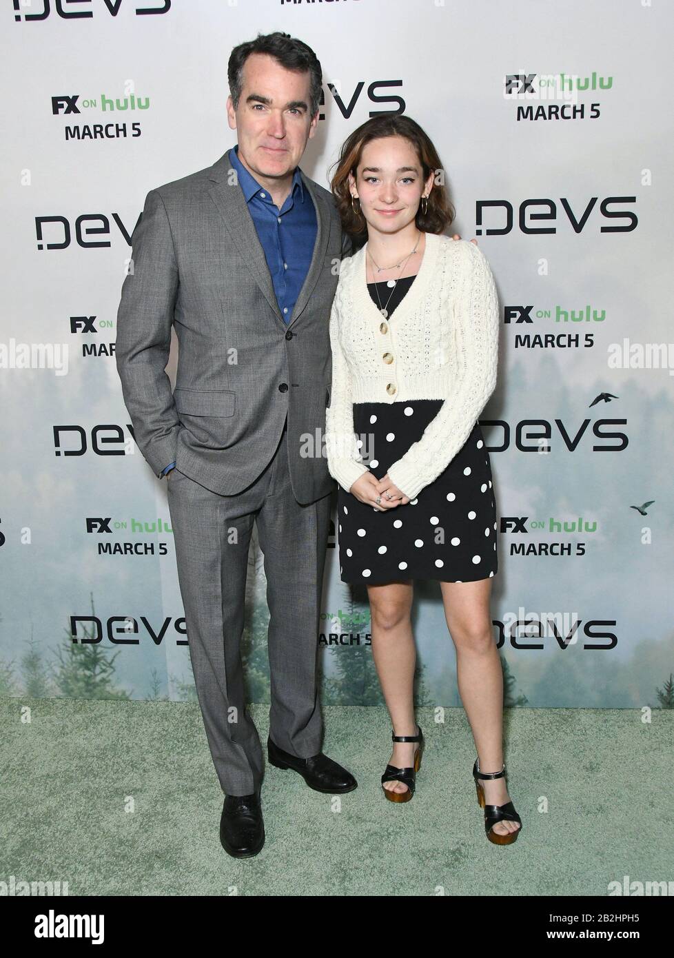 02 March 2020 - Hollywood, California - Brian d'Arcy James, Grace James ...