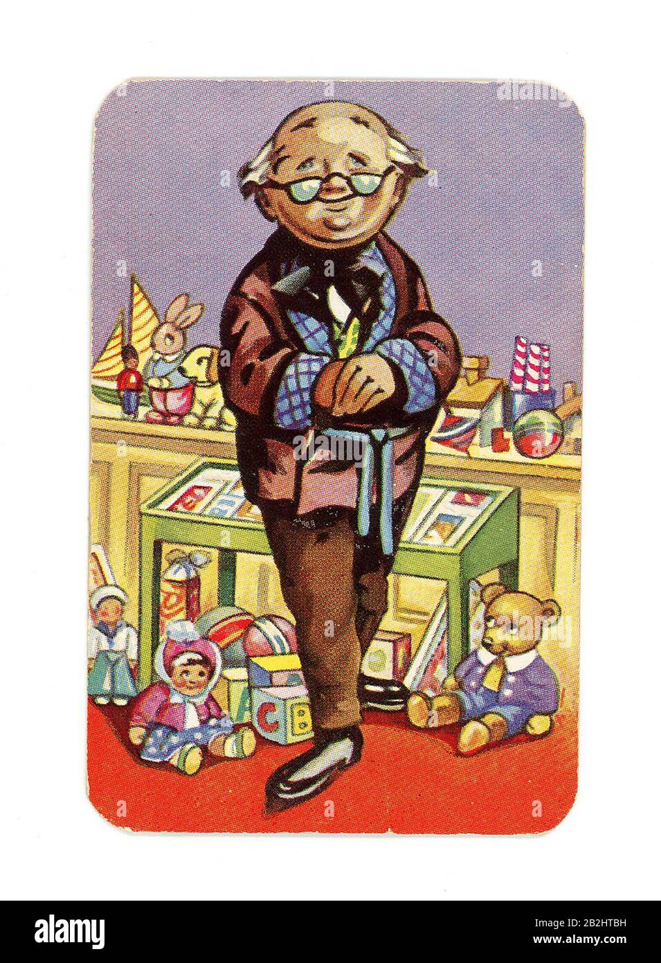 Shopkeeper 1950s Cut Out Stock Images & Pictures - Alamy