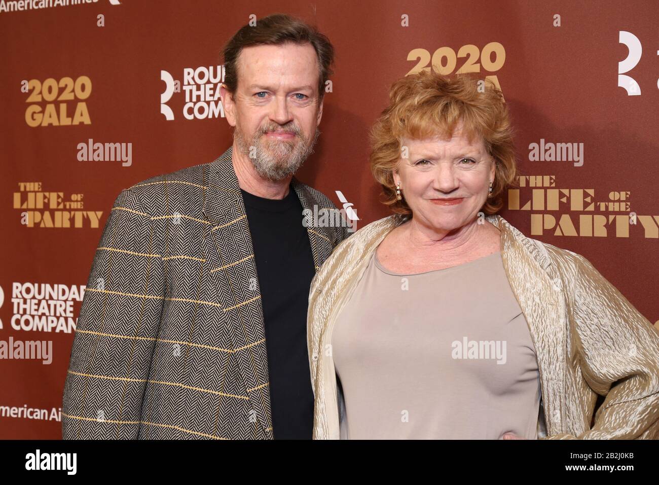 NEW YORK, NY- MARCH 2: Dylan Baker and Becky Ann Baker at the arrivals ...