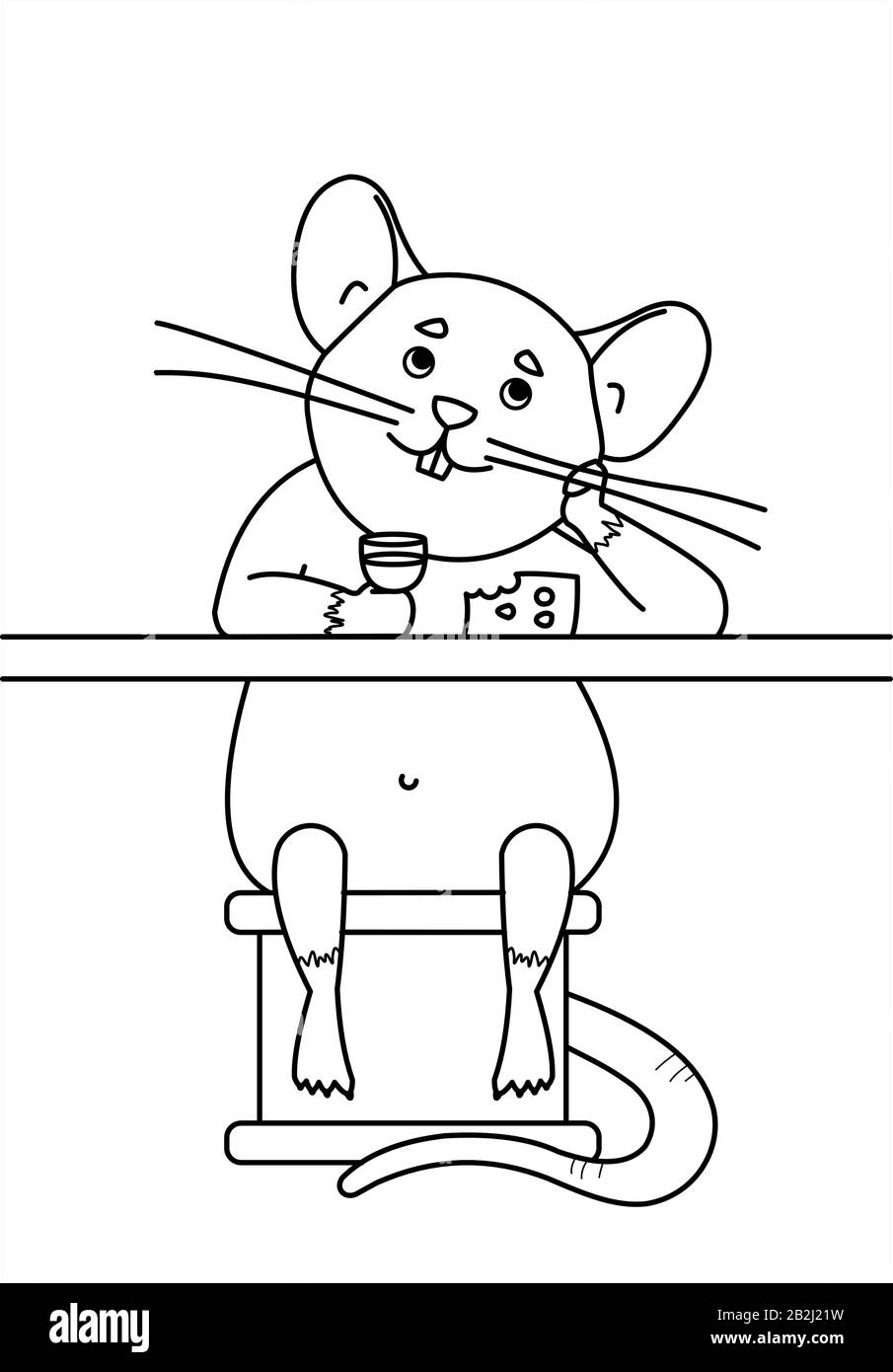 Bar counter design drawing Cut Out Stock Images & Pictures - Alamy