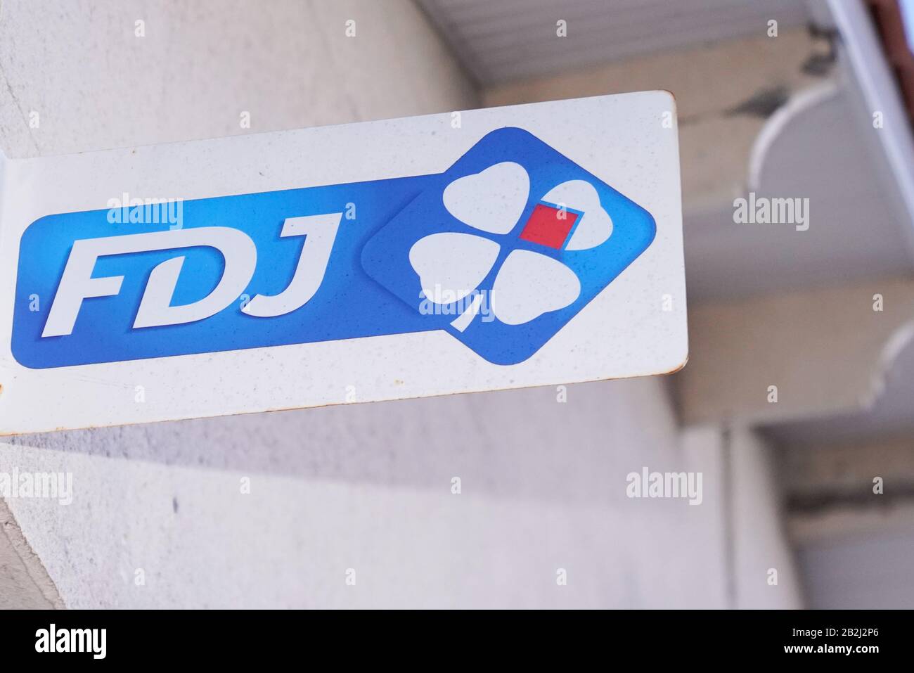 Bordeaux , Aquitaine / France - 01 15 2020 : fdj La Française des Jeux ...