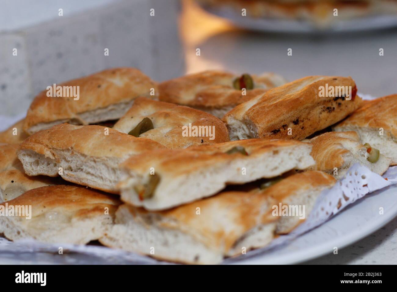 Snacks and tasty morsels in a buffet Stock Photo - Alamy