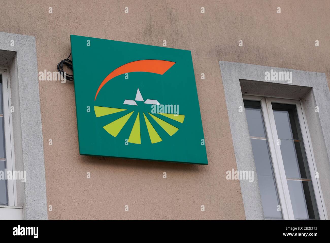 Groupama logo hi-res stock photography and images - Alamy