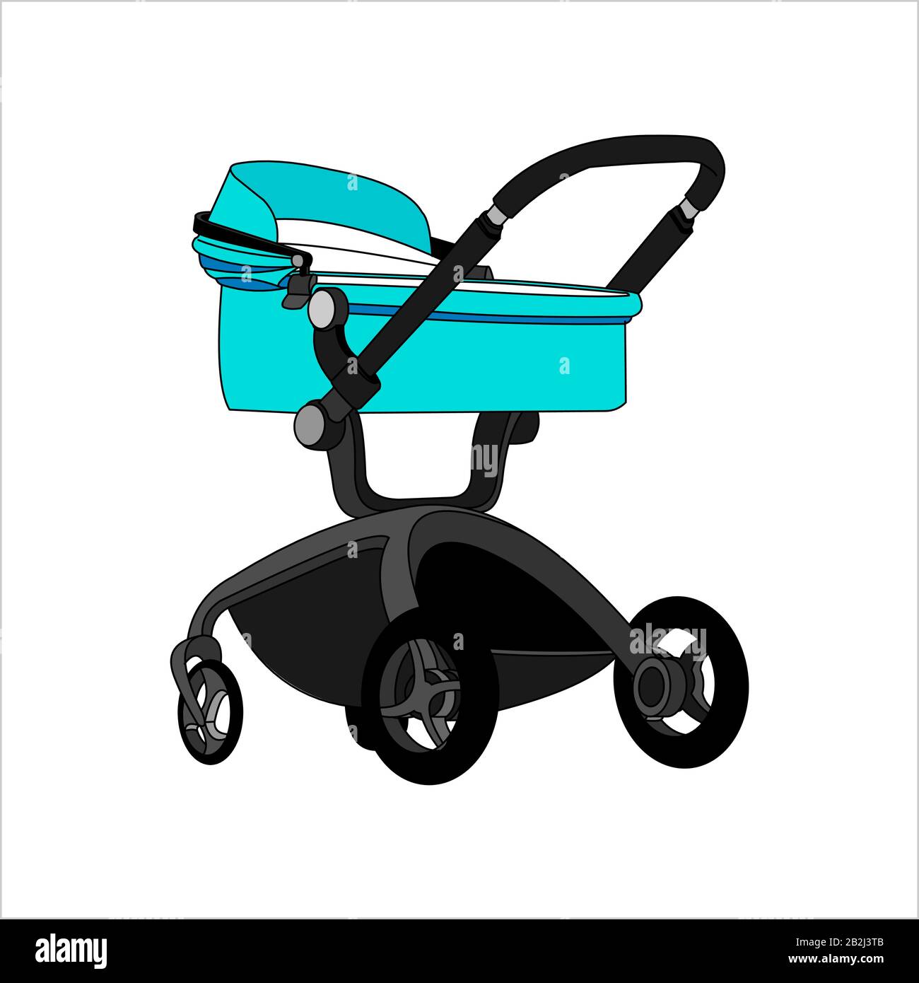 Pushchair Stock Vector Images - Alamy