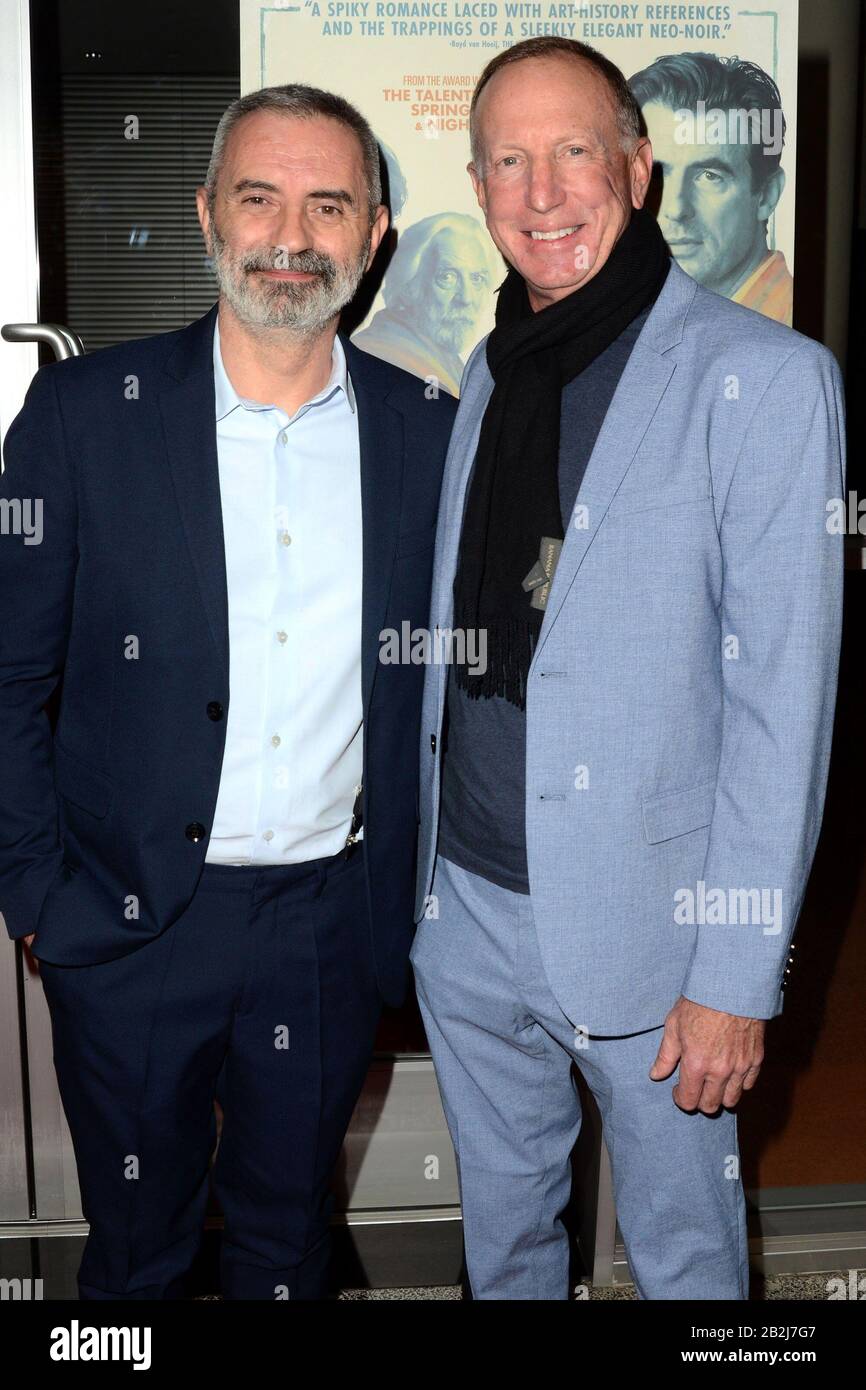 Los Angeles, CA. 2nd Mar, 2020. Giuseppe Capotondi, David Lancaster at ...