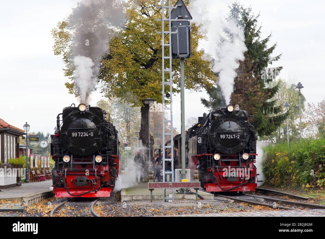 Harz wernigerode railway hi-res stock photography and images - Alamy