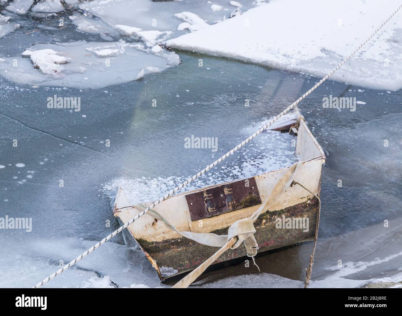 Boat iceberg damage hi-res stock photography and images - Alamy